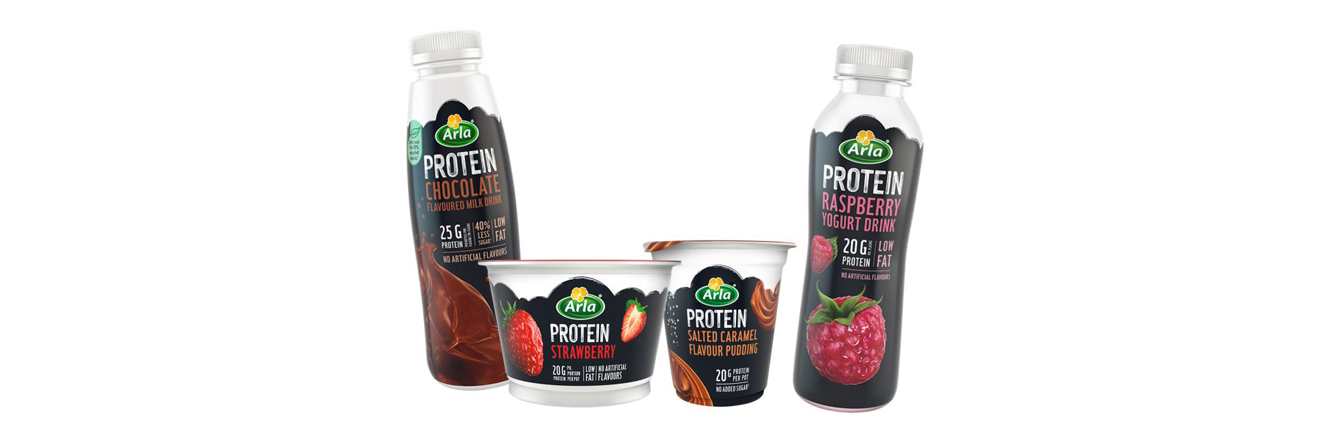 Découvrez nos produits Arla Protein | Arla