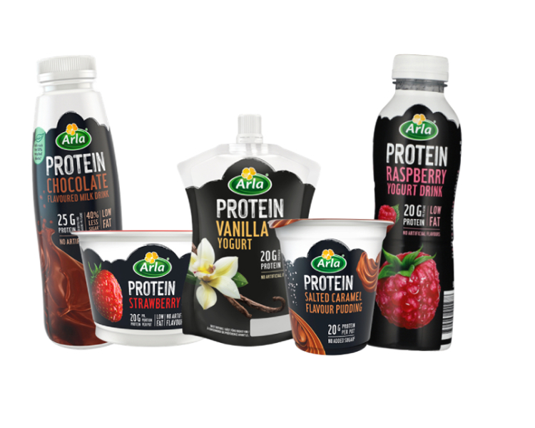 Découvrez nos produits Arla Protein | Arla